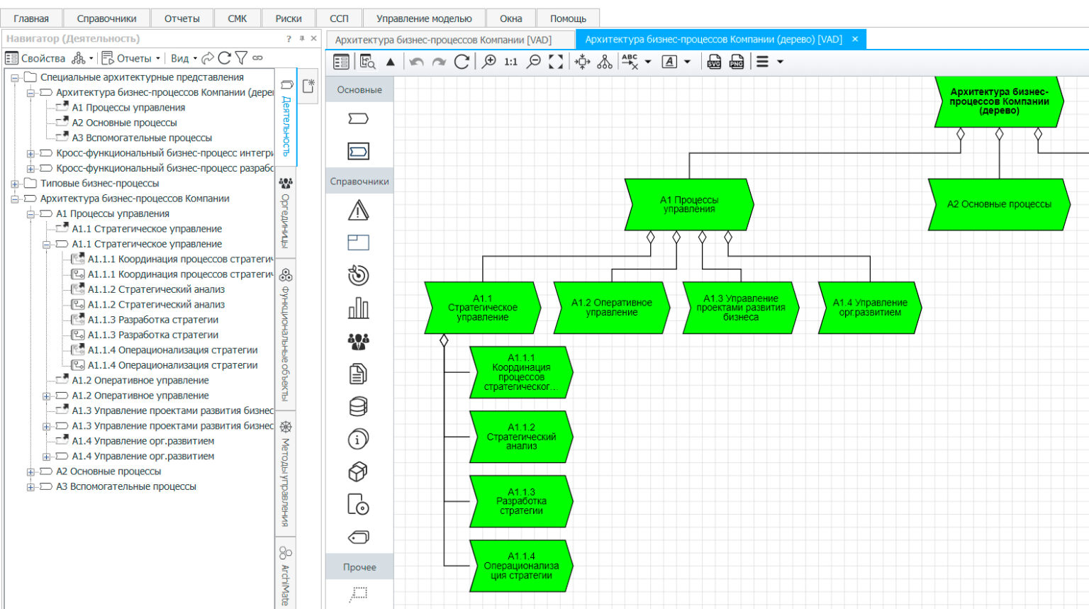 Внедрение Business Studio 6: создание системных справочников. Часть I — BPM3.RU